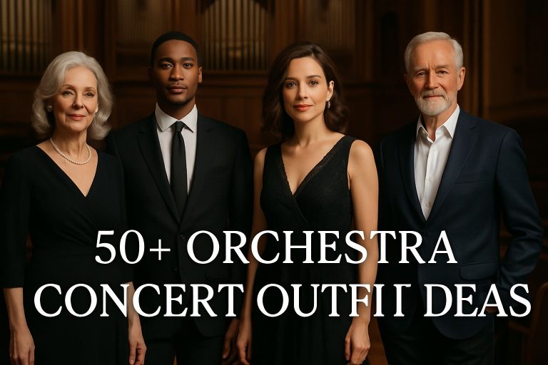 50+ Orchestra Concert Outfit Ideas: Elegant and Timeless Styles