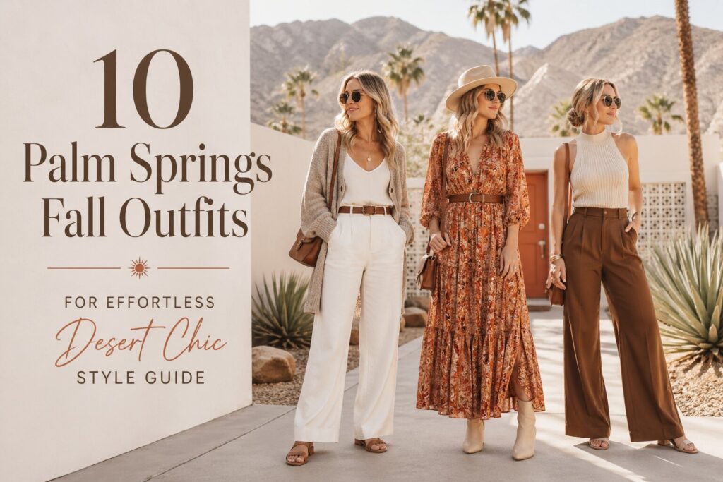 10 Palm Springs Fall Outfits for Effortless Desert Chic Style Guide ...