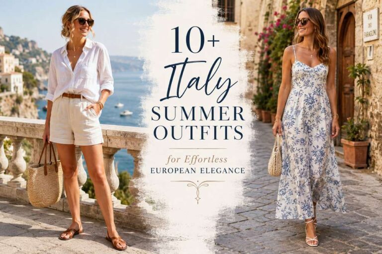 10+ Italy Summer Outfits for Effortless European Elegance